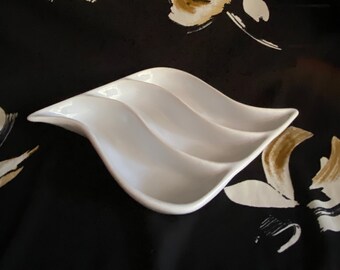 Three Section Plate | Etsy