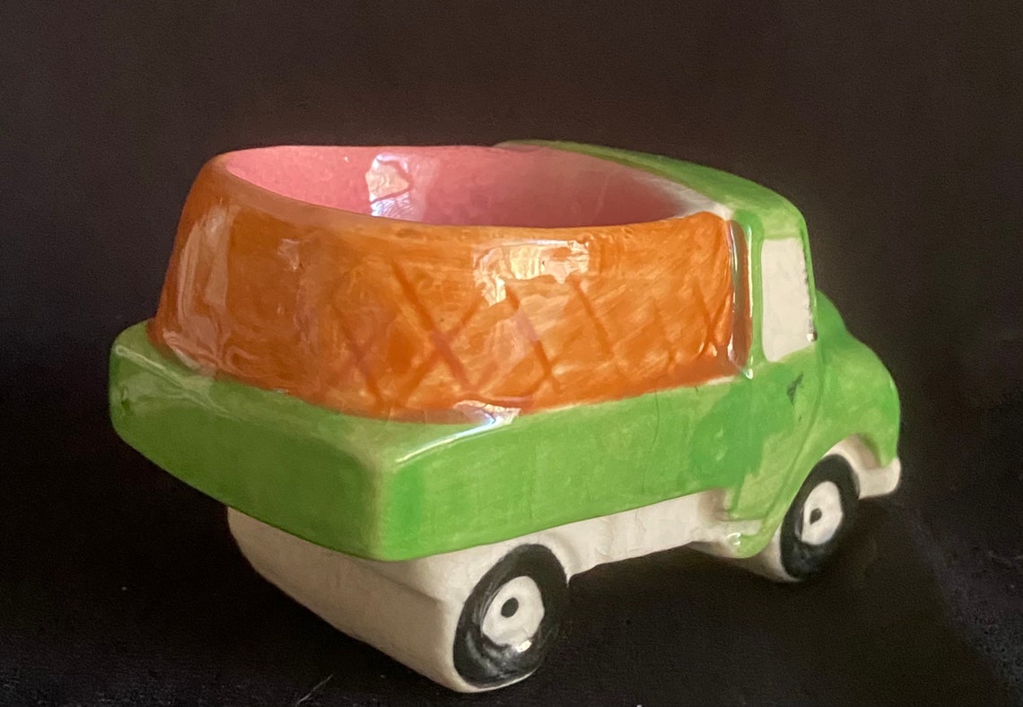 Cute Little Vintage Ceramic Truck | Etsy