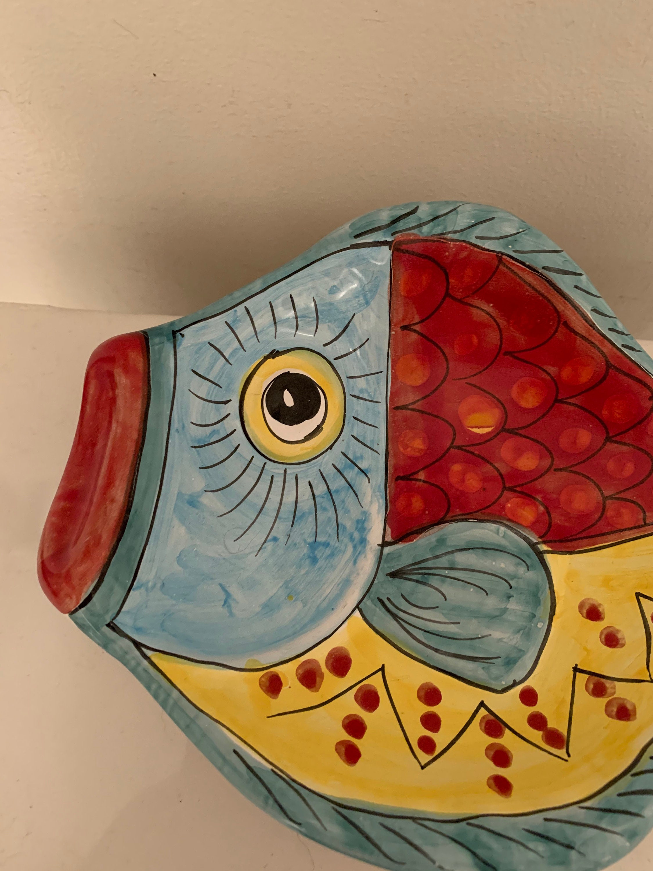 Colorful Fish shaped Bowl | Etsy