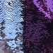 New Silver/eggplant Purple 5mm Flip Sequins-reversible Sequins Fabrics ...