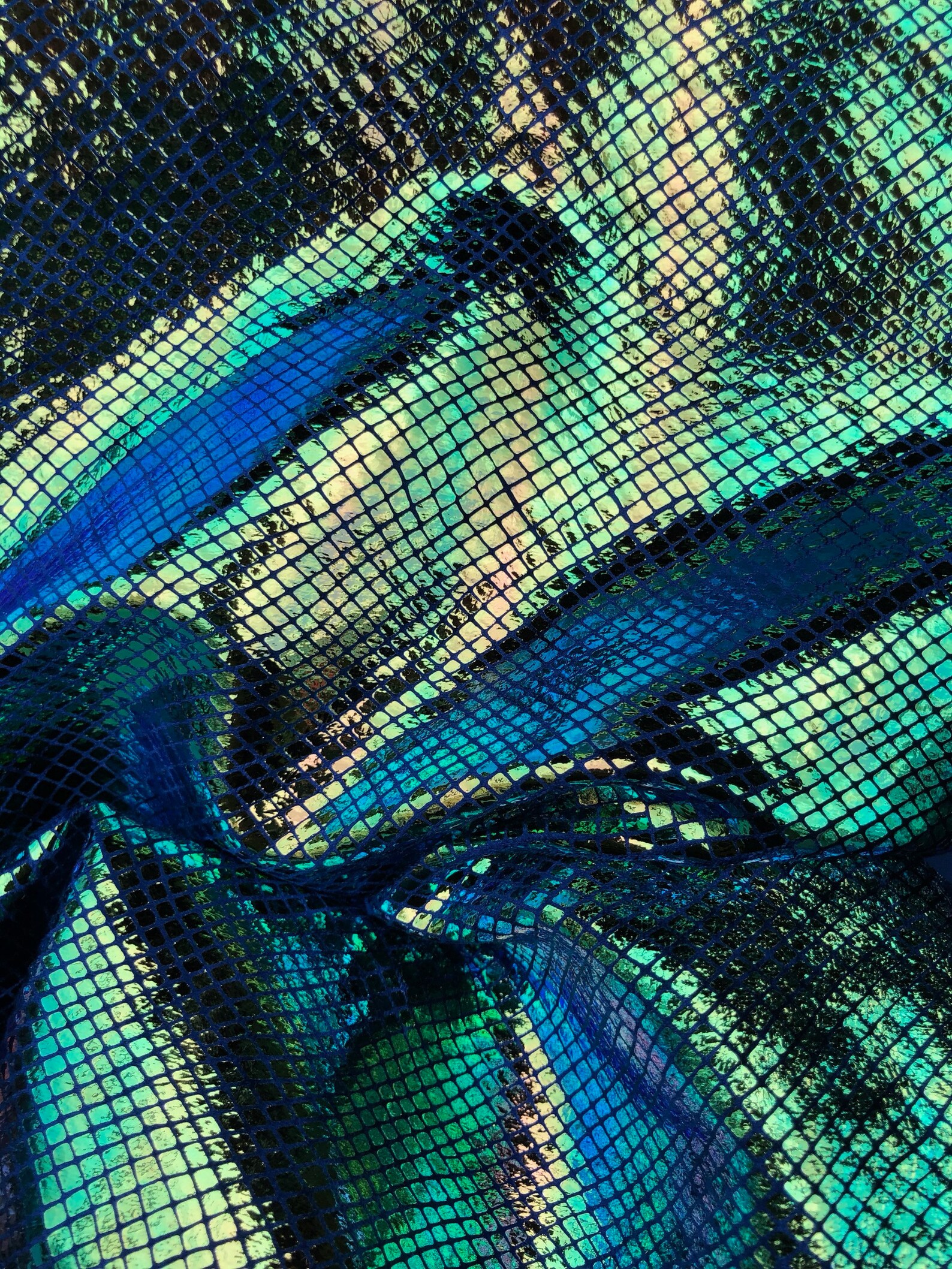 Multiple Colors of Iridescent Metallic Snake Print on Velvet - Etsy