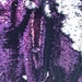 New Silver/eggplant Purple 5mm Flip Sequins-reversible Sequins Fabrics ...