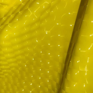 3D PVC Foil Fabric Stretch 2 Way Stretch 60” Wide Fabric Sold by Yard ...