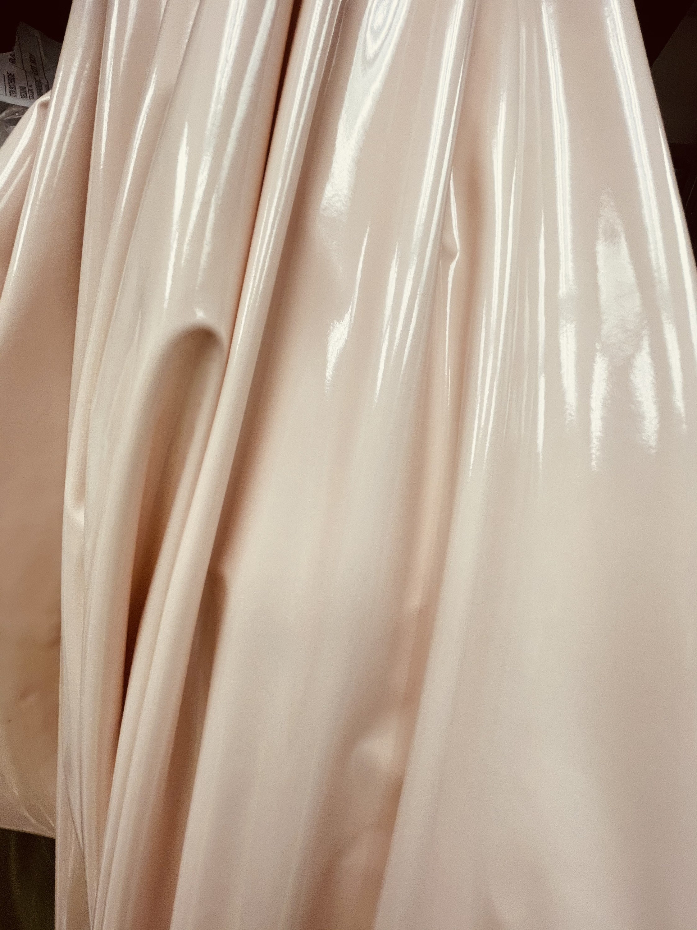 New Light Blush Pink 4 Way Stretch Latex Foil Spandex 60 | Etsy