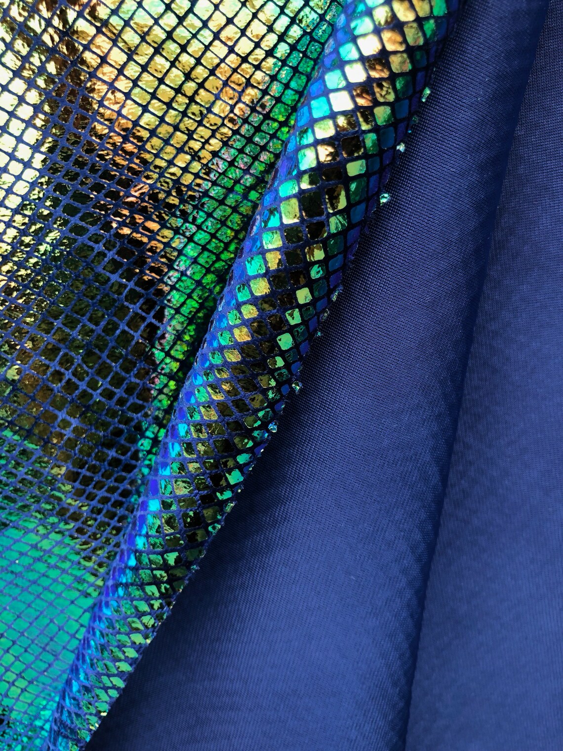 Multiple Colors of Iridescent Metallic Snake Print on Velvet - Etsy