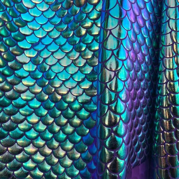 Fish Scale Fabric - Etsy