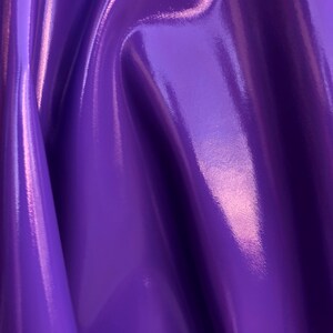 New Multiple Colors 4 Way Stretch Latex Foil Spandex 60" Wide Fabric ...