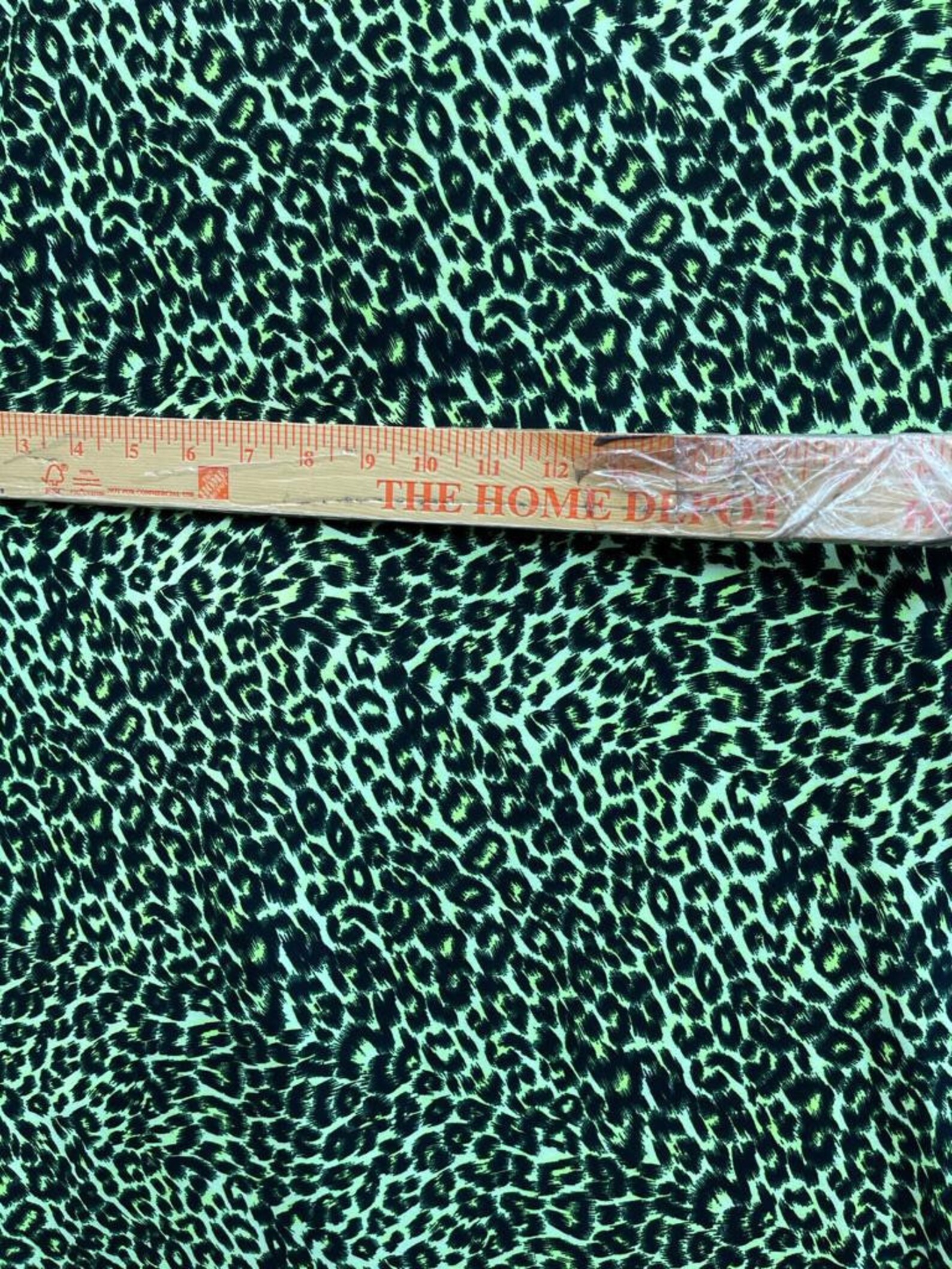 Neon Lime Cheetah Print Spandex Fabric Sold by Yard brushed - Etsy