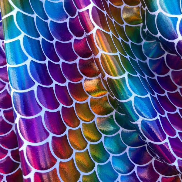 Fish Scale Fabric - Etsy