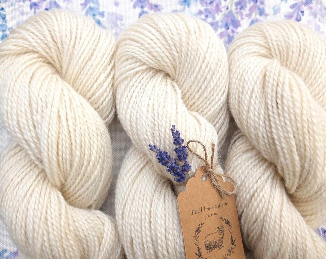 Bfl/teeswater Worsted Yarn From Stillmeadow Farm ~ Small Batch Yarn ...