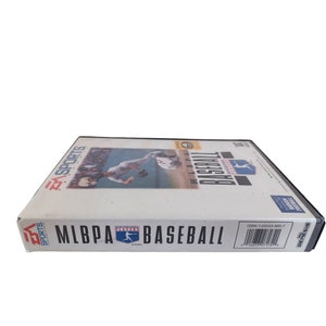 Sega Genesis MLBPA Game Cartrige Original Box EA Sports Baseball GA ...