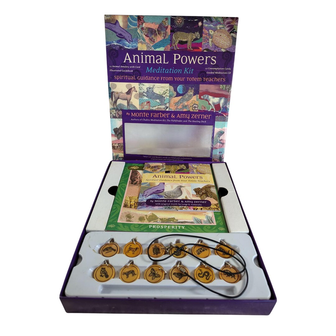 Animal Powers Meditation Kit~spiritual Guidance Fom Your Totem Teachers ...