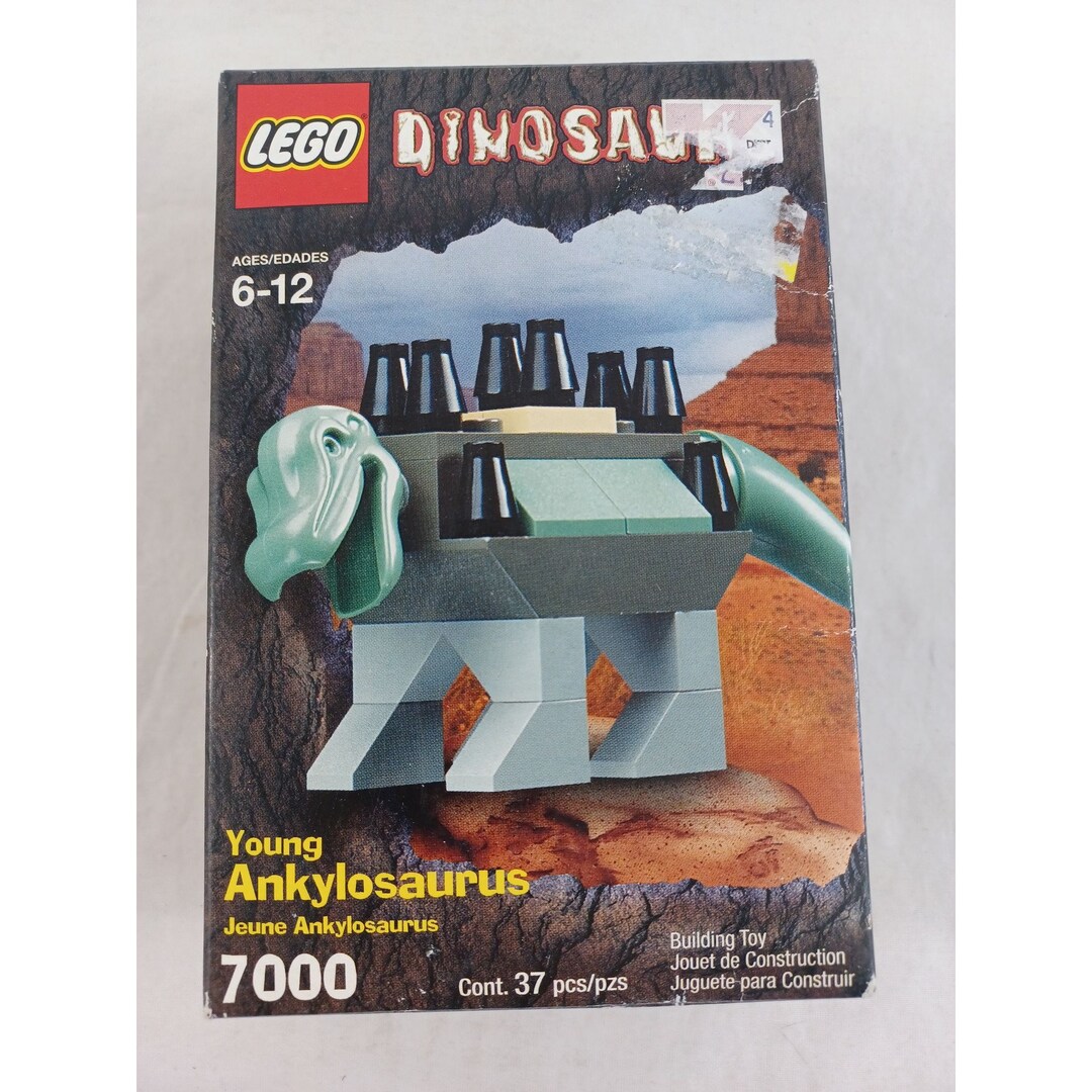 NIB New Lego Dinosaur Young Ankylosaurus Figure 10pc Denmark - Etsy