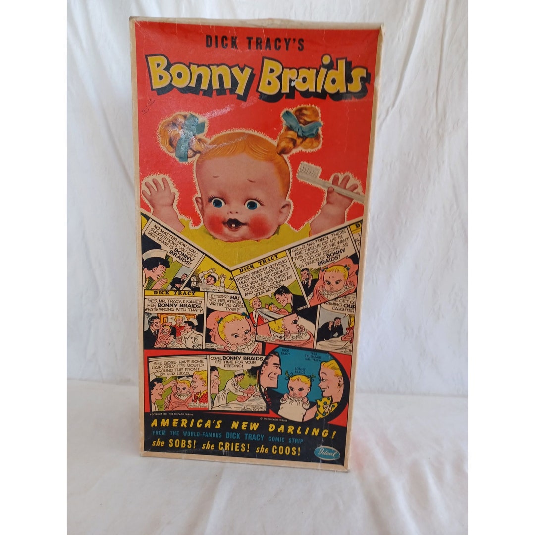 Vintage 1951 Ideal Bonnie Braids 14 Doll Dick Tracy Soft - Etsy