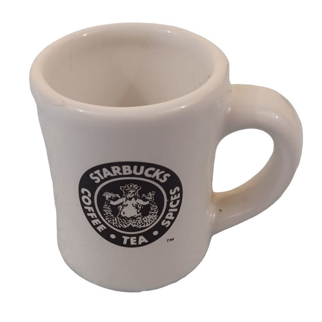 Mini 04 Starbucks 1.75" Shadow Box Coffee Ceramic Cup Mug Collectible ...