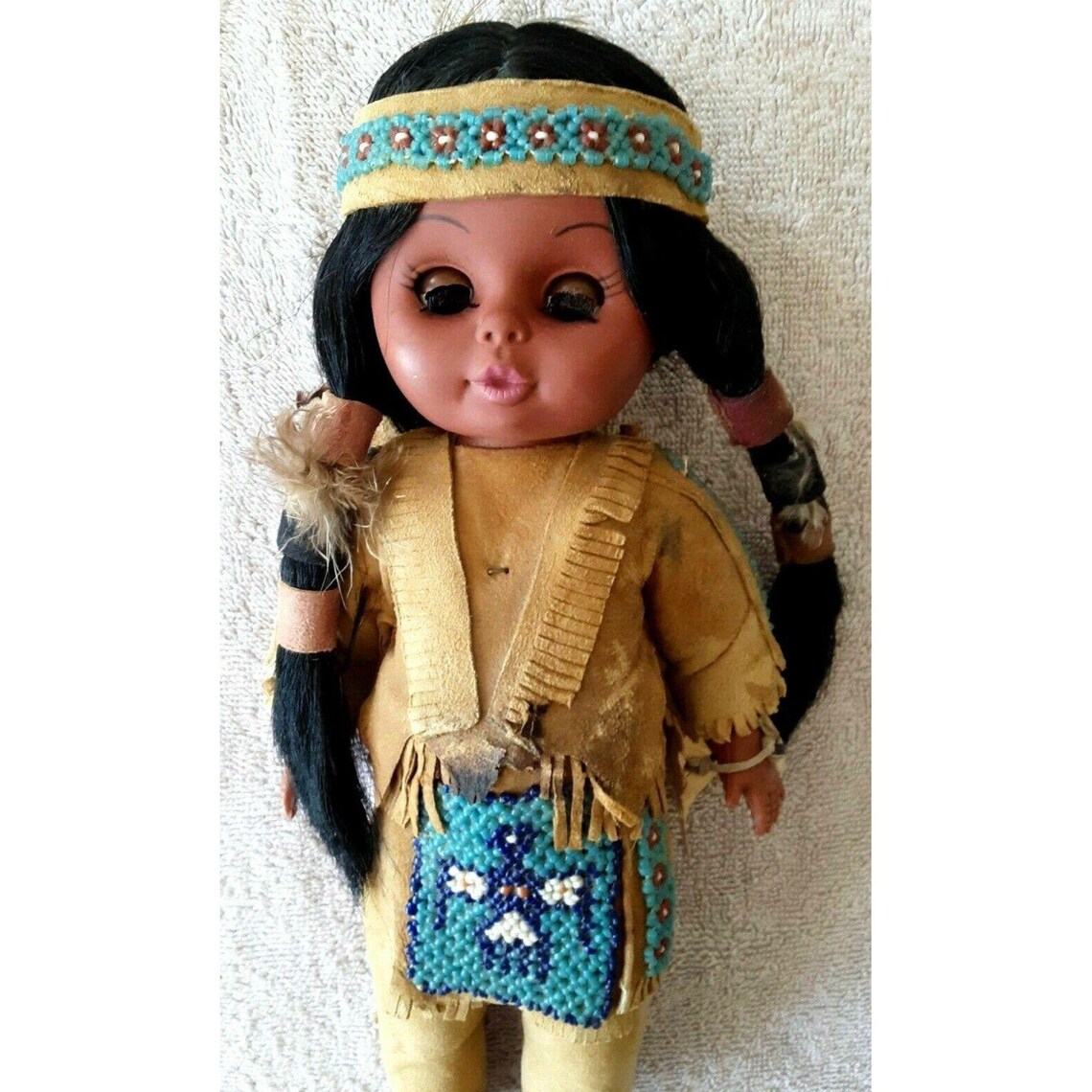 Vintage 1960's Carlson Dolls Cheyenne Chief Leather | Etsy