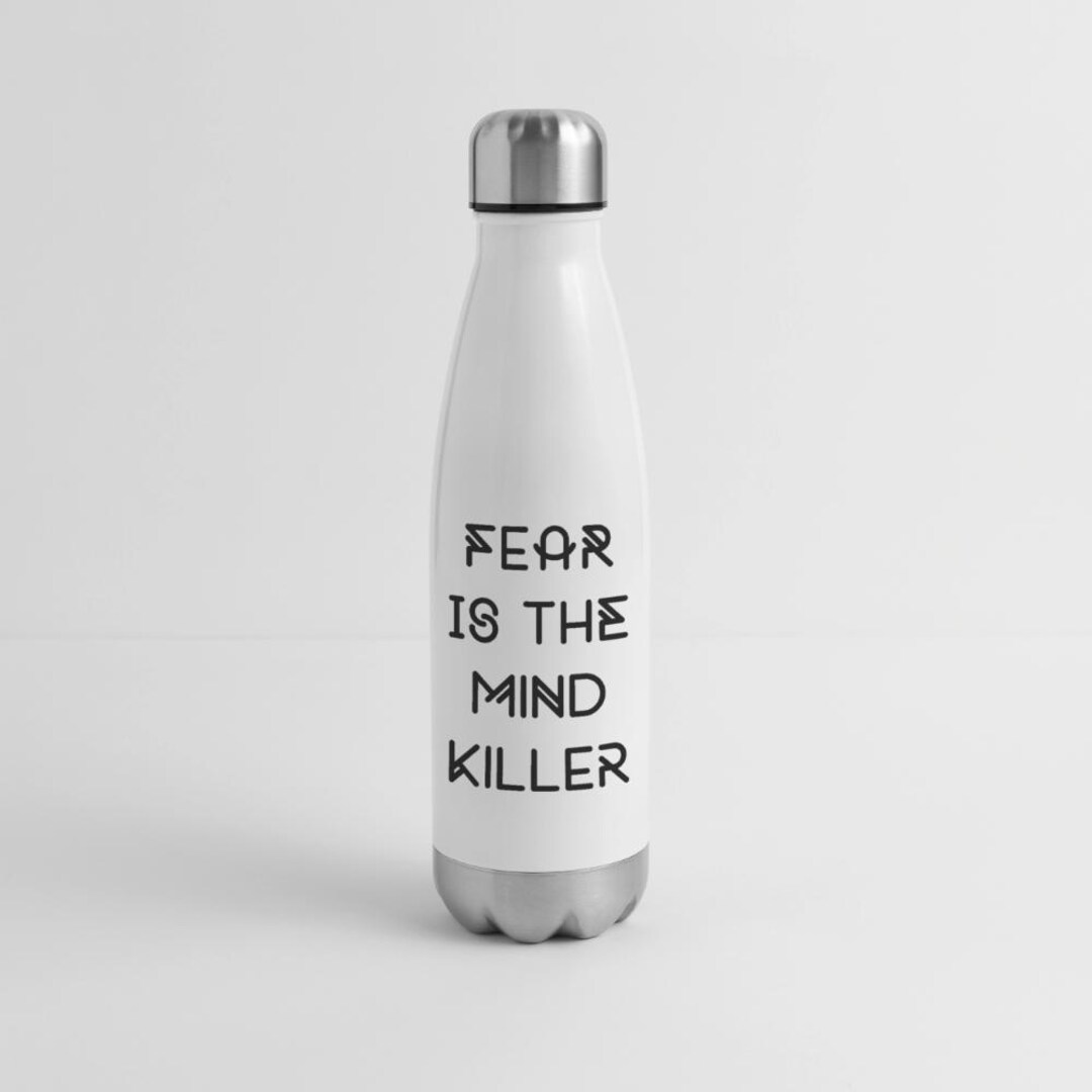 Fear is the Mind Killer Stainless Steel Bottle - Etsy