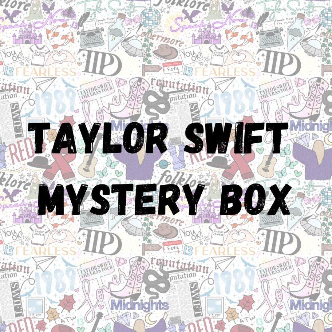 Taylor Swift Mystery Box - the Eras Tour - Swifties - Gifts - Etsy UK