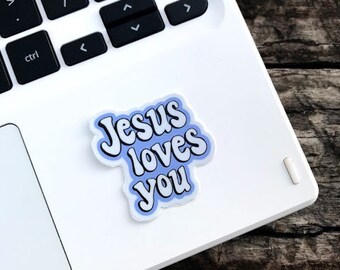 Jesus Laptop Stickers - Etsy