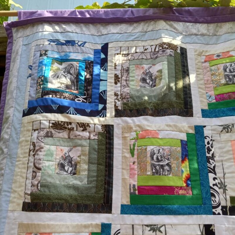 Alice in Wonderland Quilt - Etsy