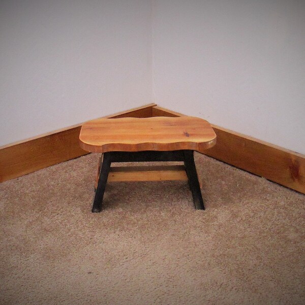 Primitive Footstool - Etsy