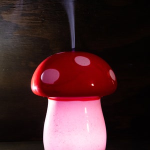 Mushroom Decor Essential Oil Diffuser, Cottagecore Aesthetic , Cute ...