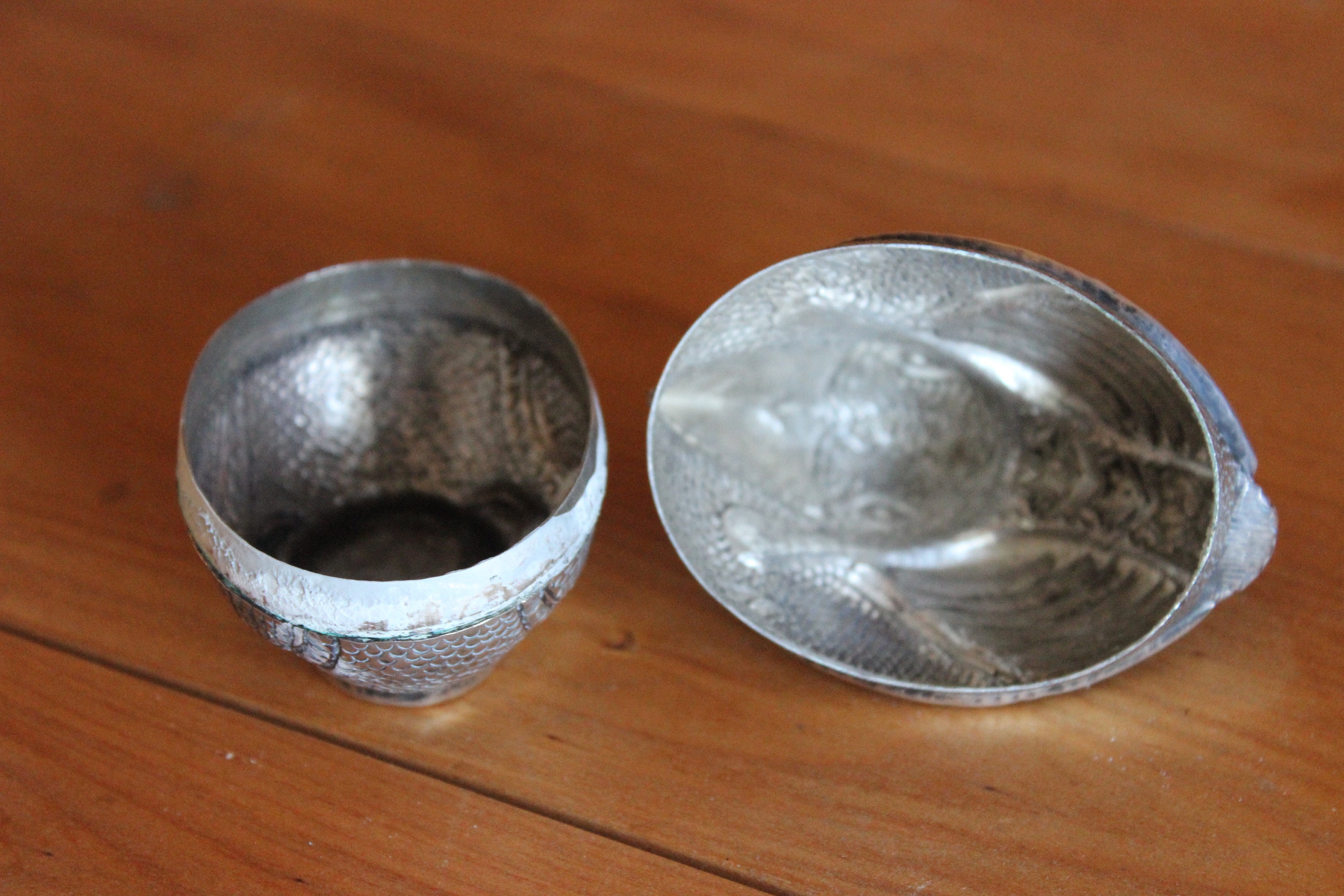 Cambodian Silver Betel Nut Box , Silver Bird /pill Box - Etsy
