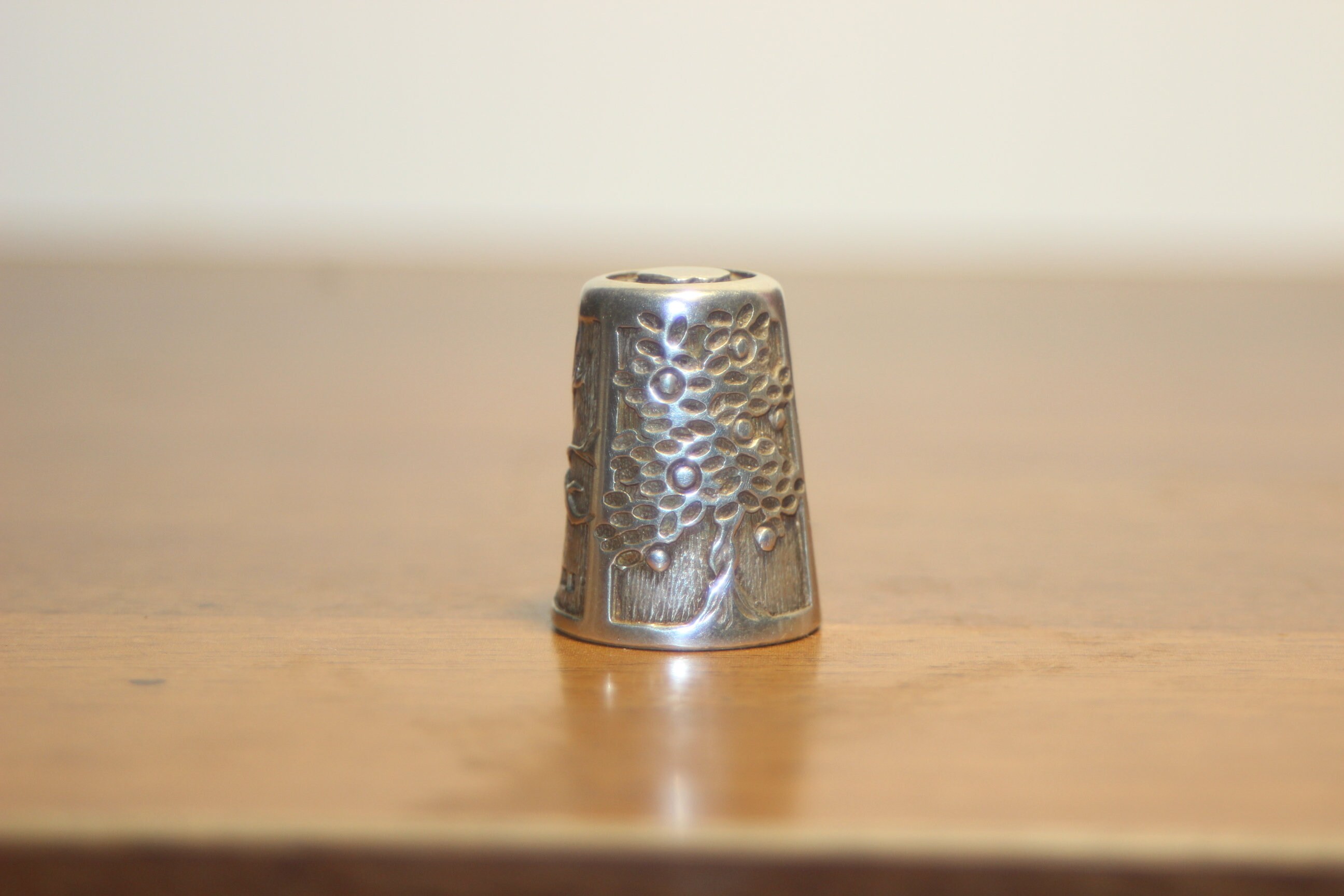 Sterling Silver Thimble Tree of Life , Vintage Sewing Thimble ,stg 925 ...