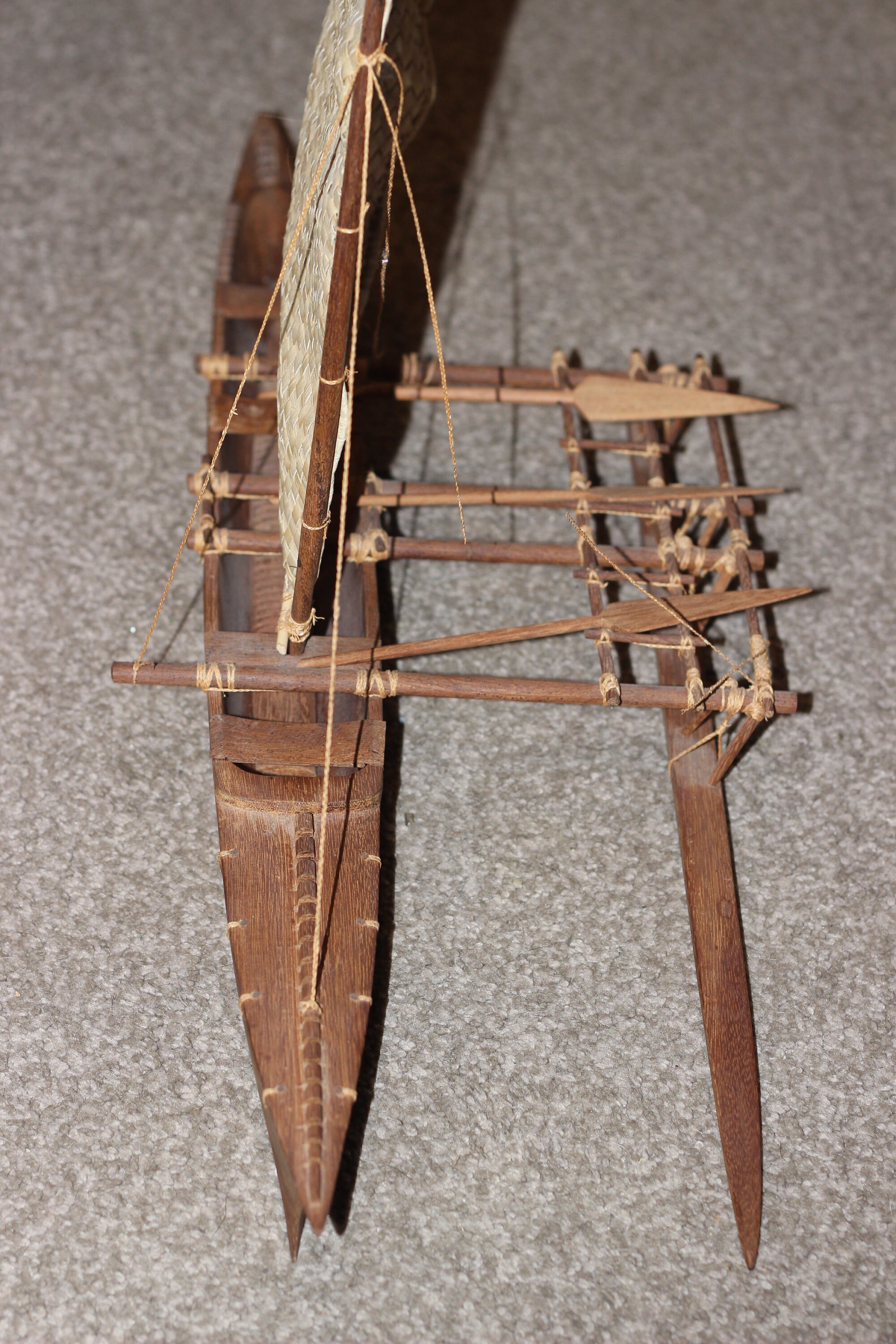 Samoan Outrigger Canoe pacific Islands Canoe Sail Boat | Etsy