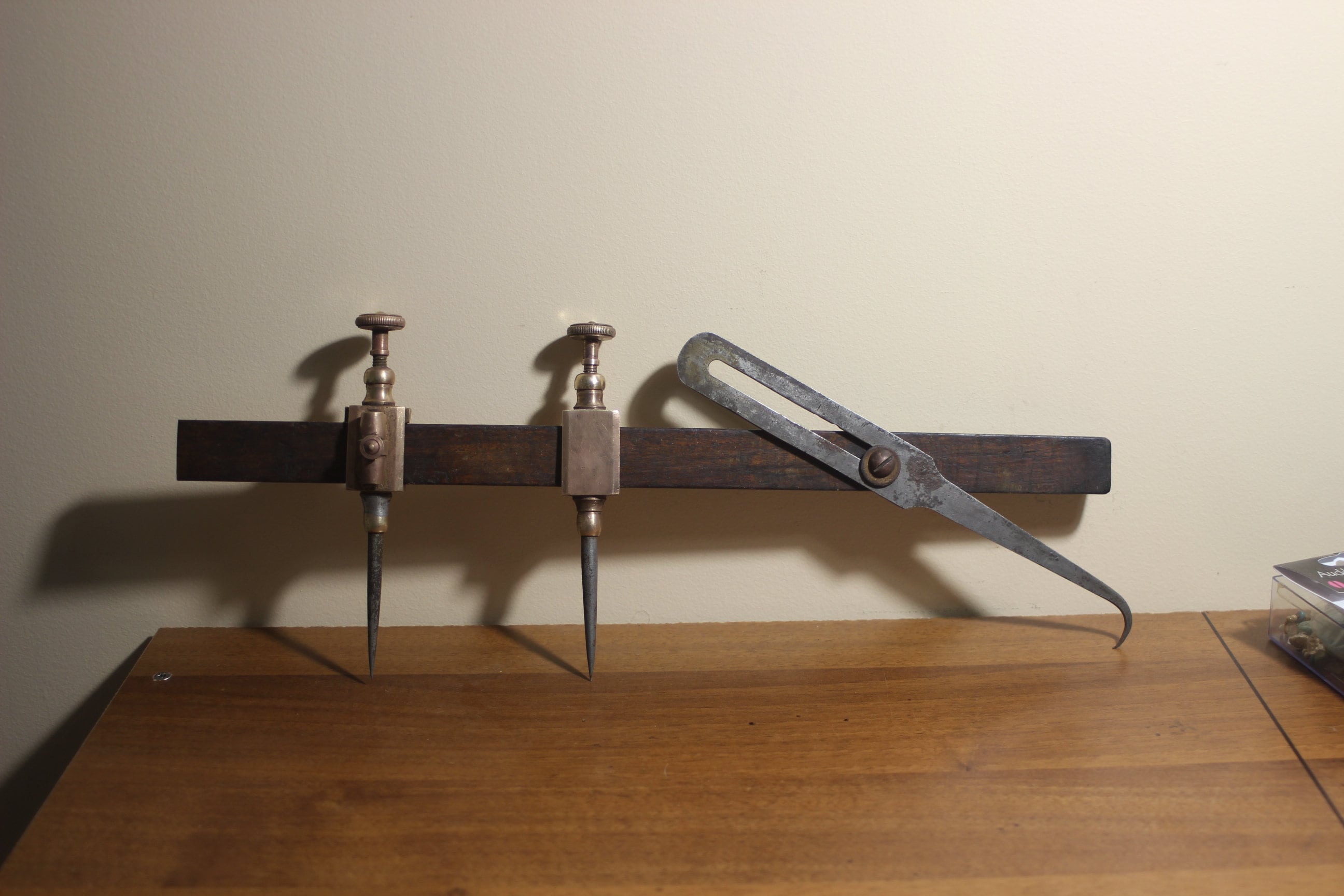 Trammel Points and Gauge / Boat Building Tool /antique Tools - Etsy