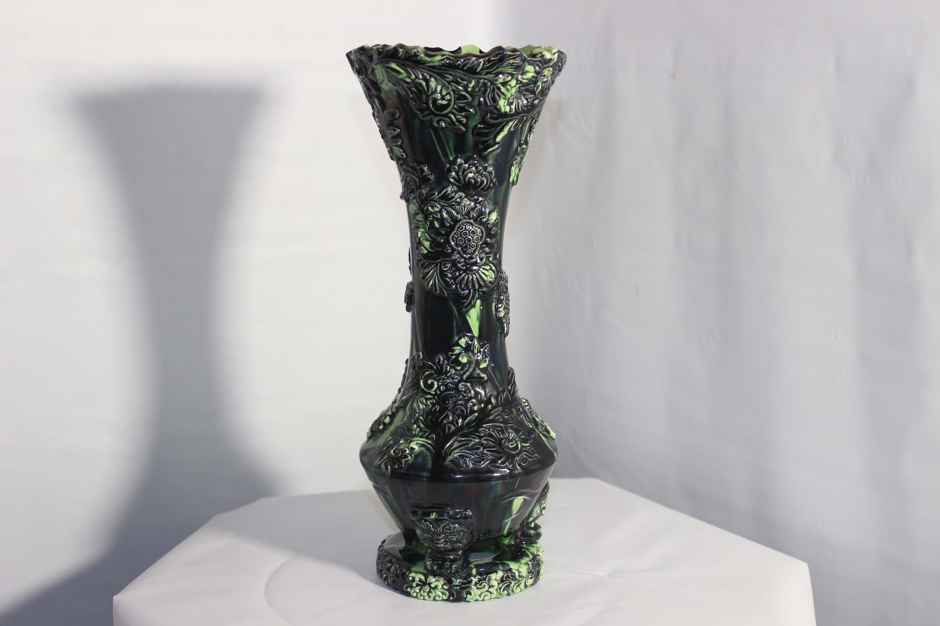 Awaji Pottery , Late 19th Century Japanese Pottery , Majolica , - Etsy