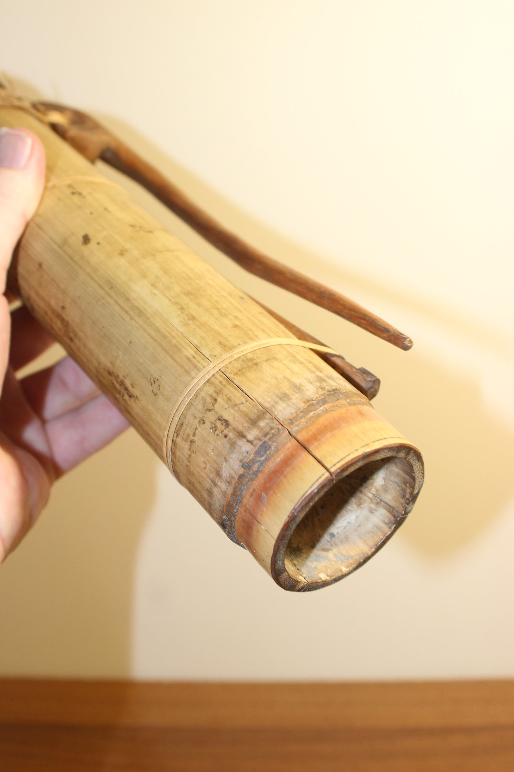 Telenga / Tolor bamboo Quiver for Poison Darts Borneo Dajak - Etsy