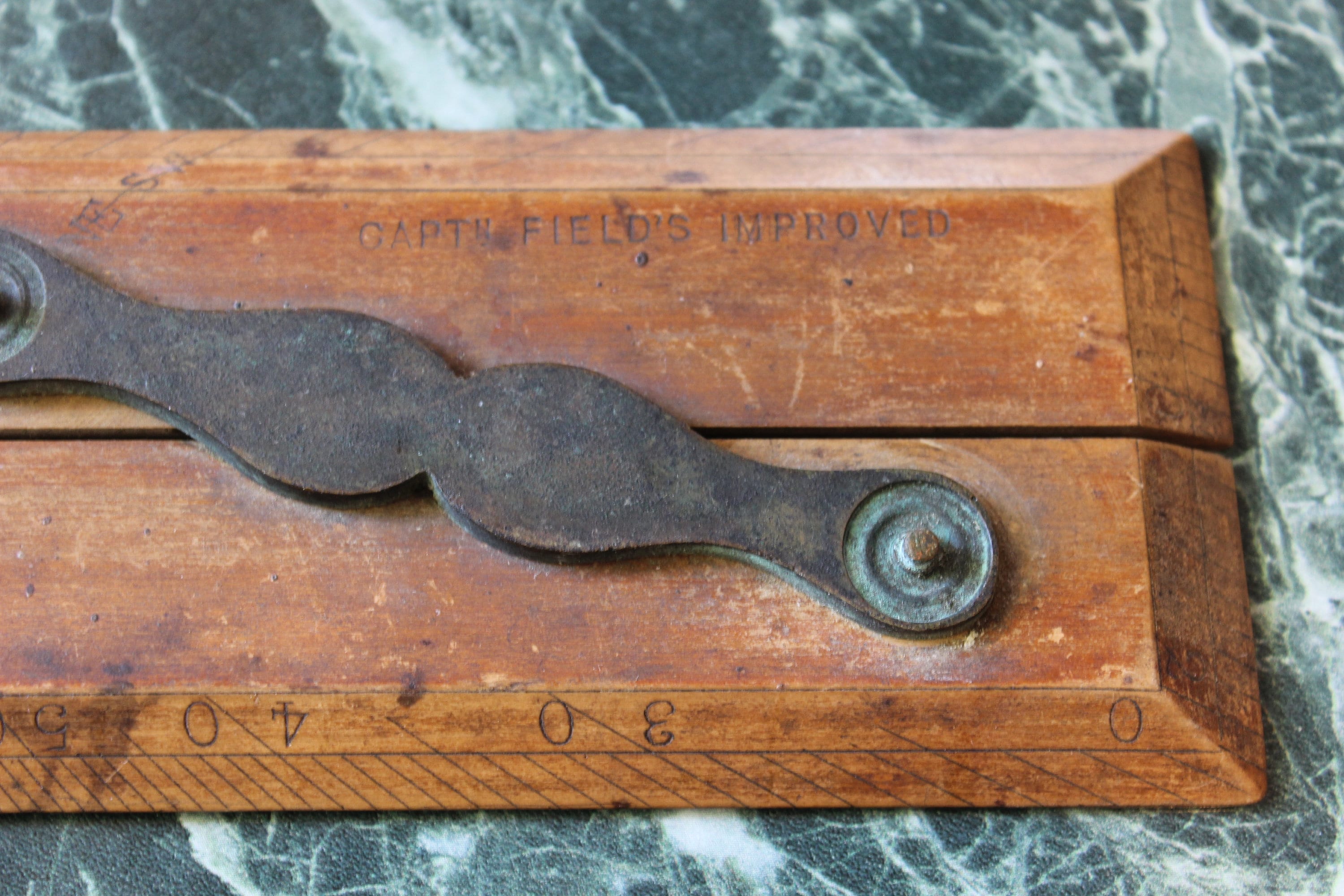 Victorian , Capt Fields Improved Parallel Ruler, Box Wood and Brass - Etsy