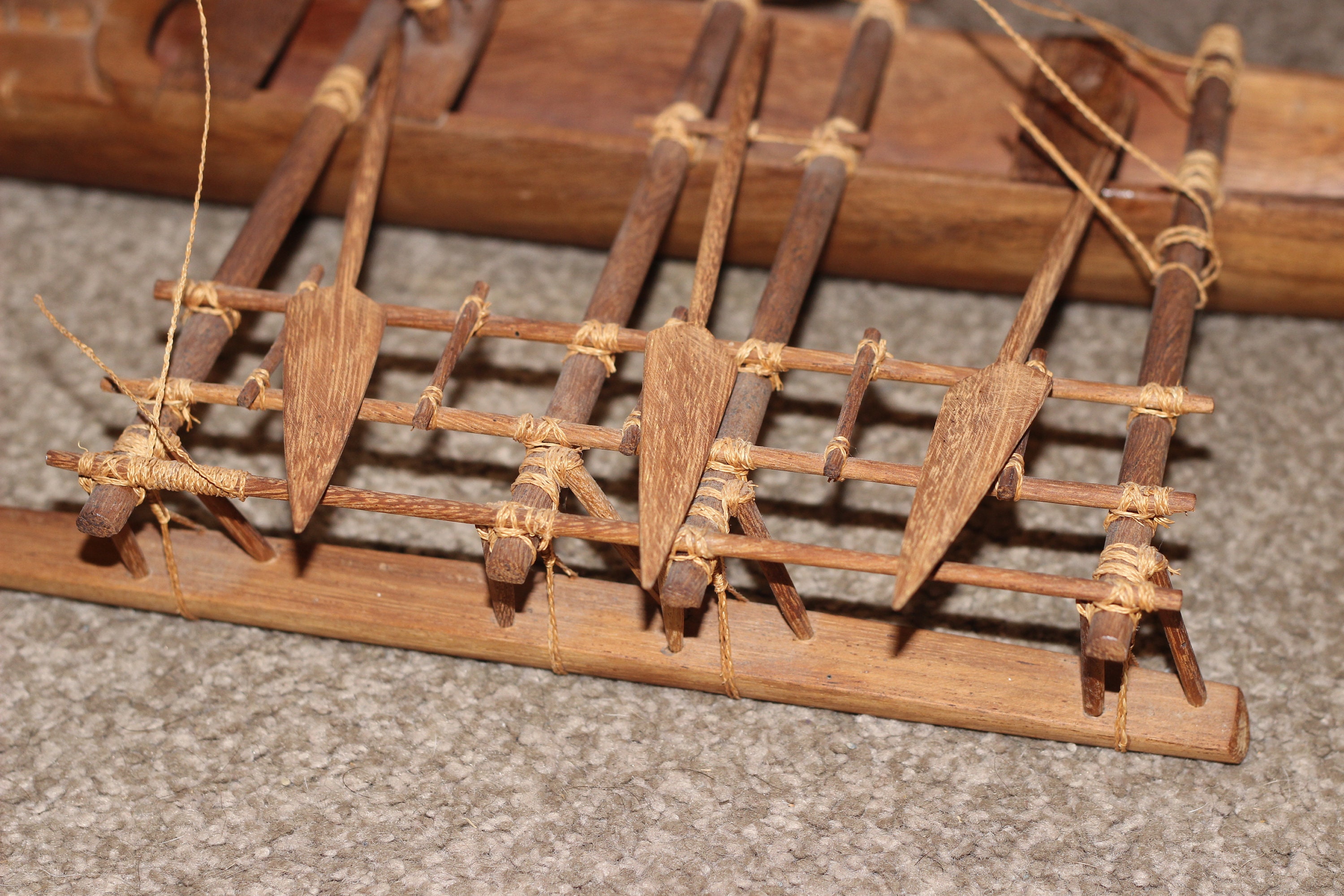 Samoan Outrigger Canoe pacific Islands Canoe Sail Boat | Etsy