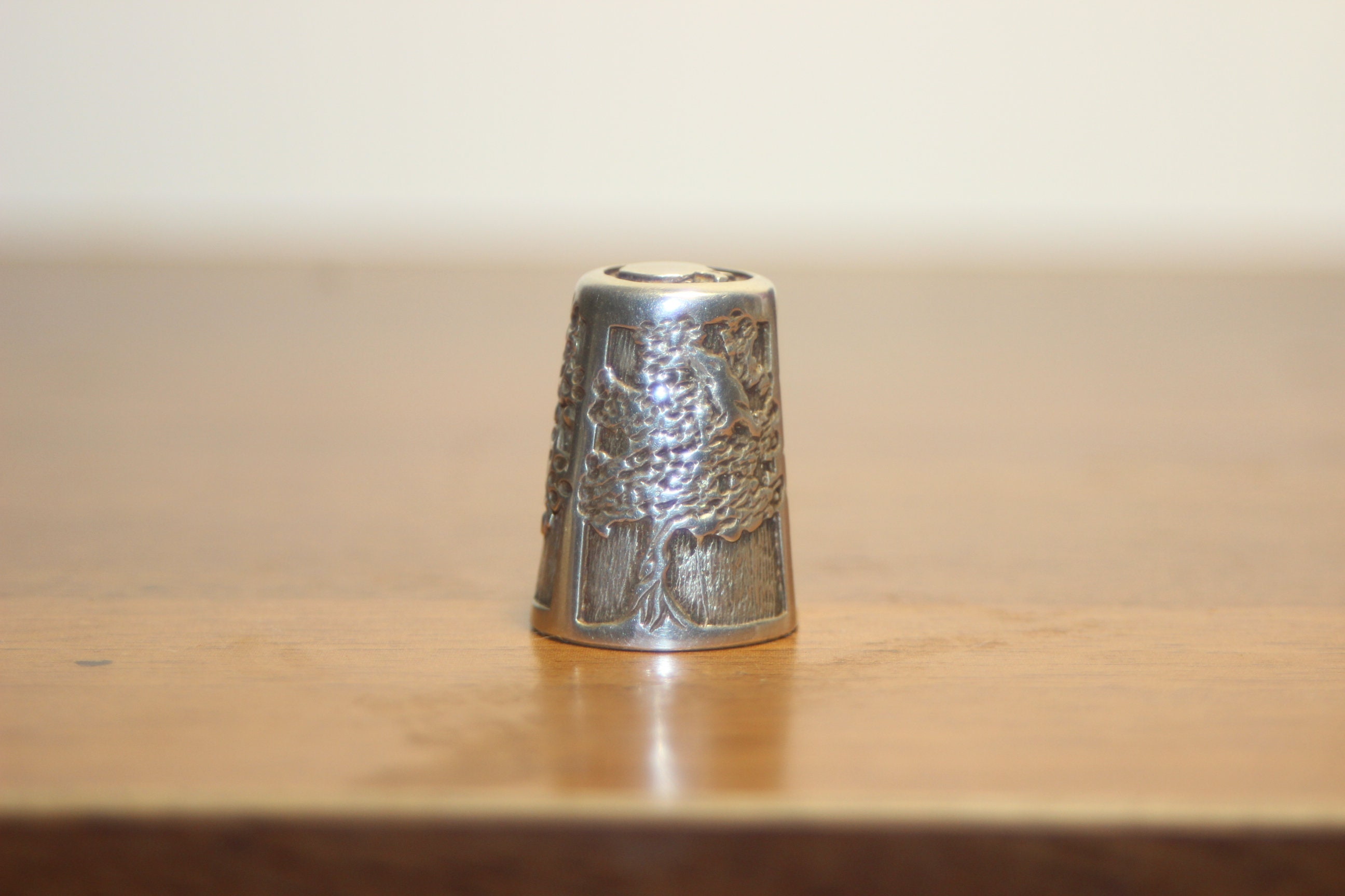 Sterling Silver Thimble Tree of Life , Vintage Sewing Thimble ,stg 925 ...