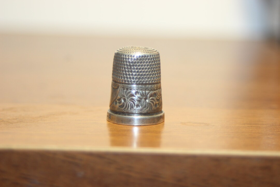 Sterling Silver Thimble , Vintage Sewing Thimble - Etsy
