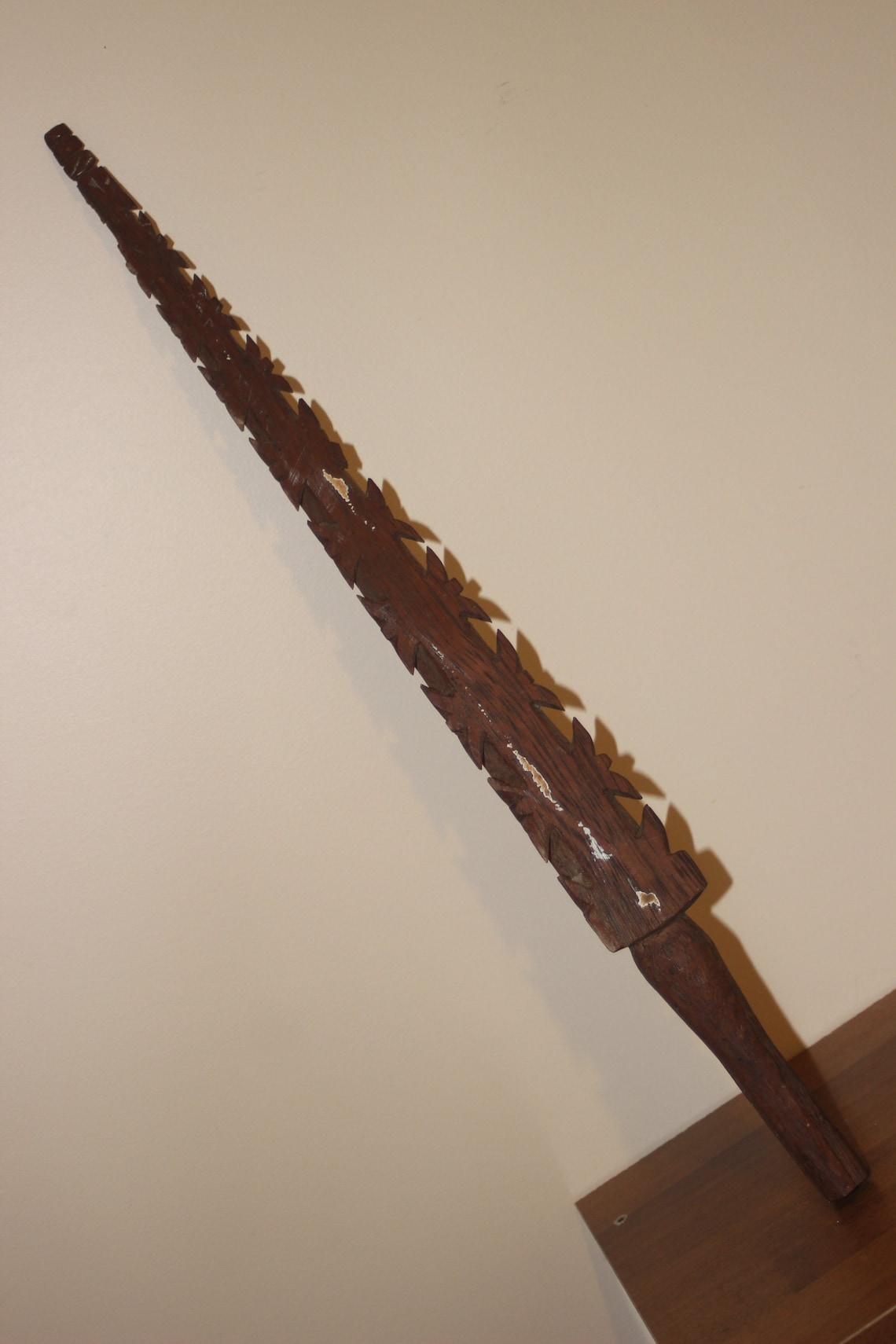 Samoan Tao / Short Spear /wooden Dagger Tribal Weapon /tribal , Pacific ...