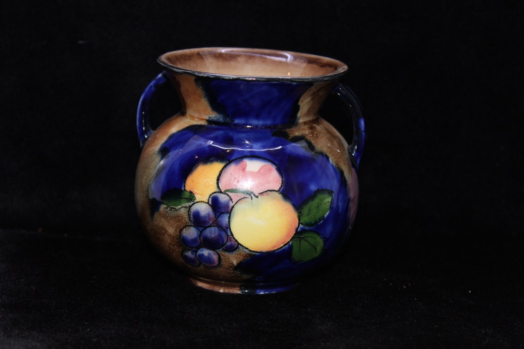 Tunstall Vase Autumn Hand Painted - Etsy