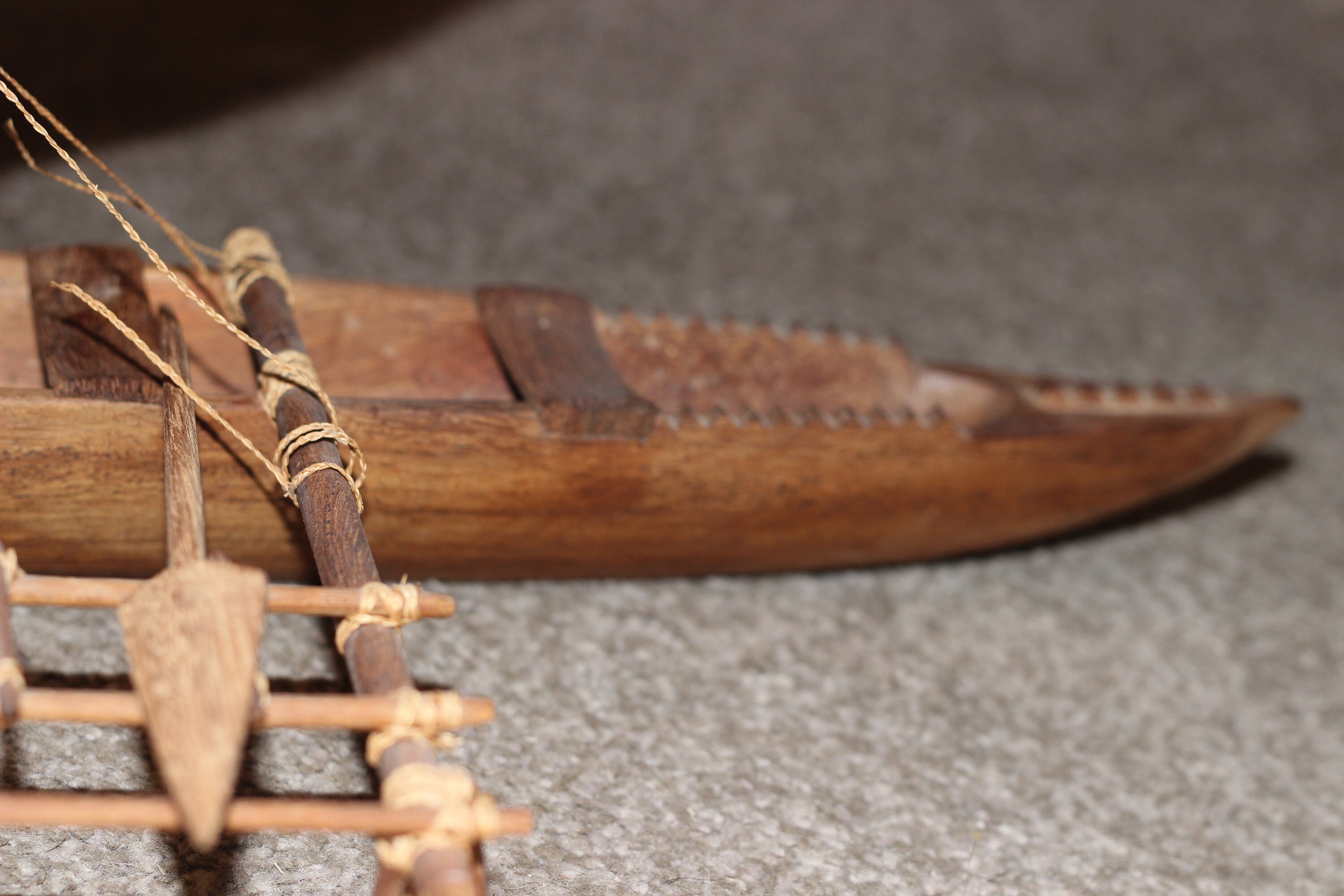 Samoan Outrigger Canoe pacific Islands Canoe Sail Boat | Etsy