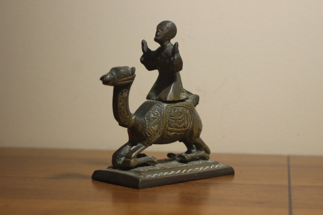 Brass / Bronze Camel Ink Well , Antique Inkwell Middle East - Etsy