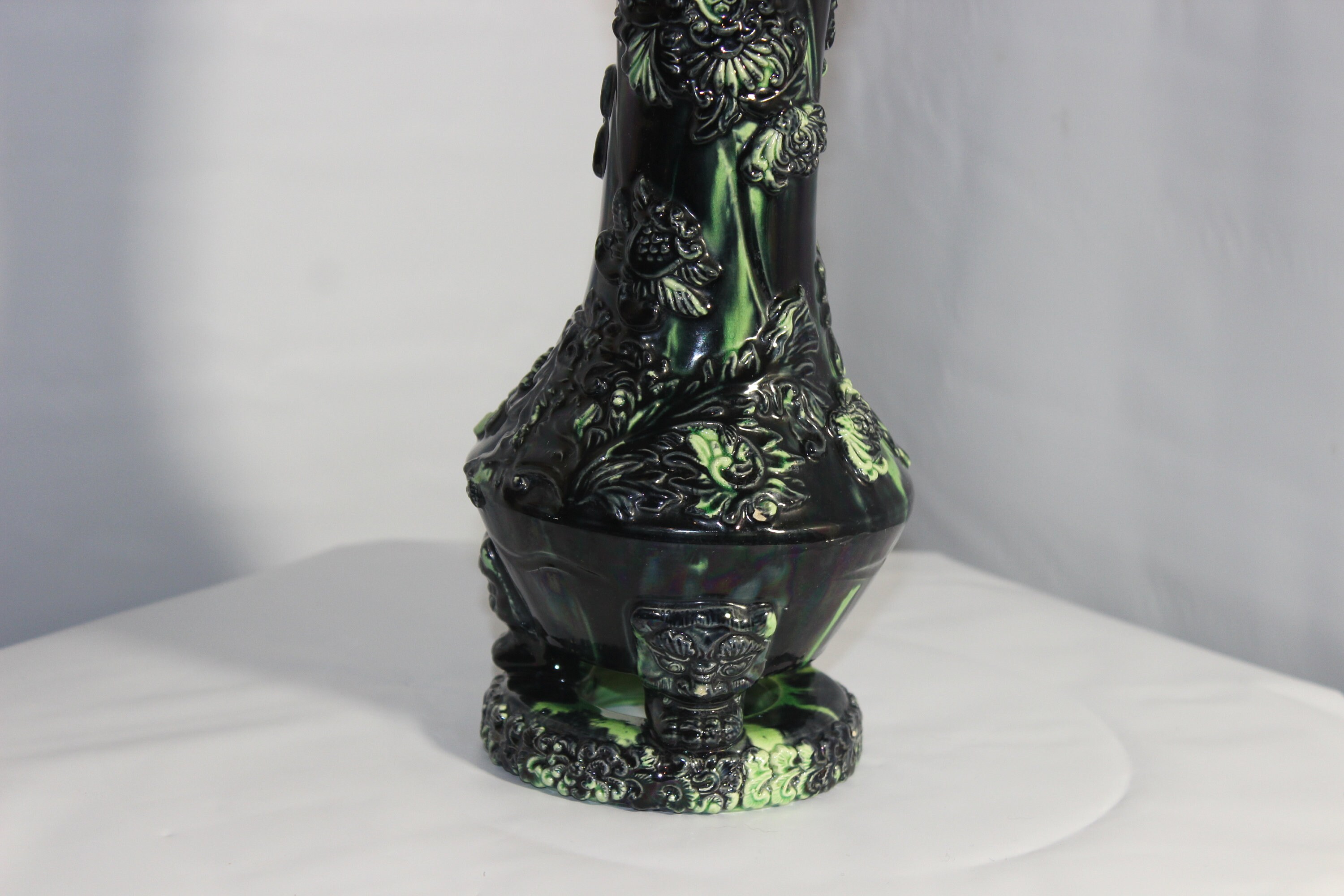 Awaji Pottery , Late 19th Century Japanese Pottery , Majolica , - Etsy