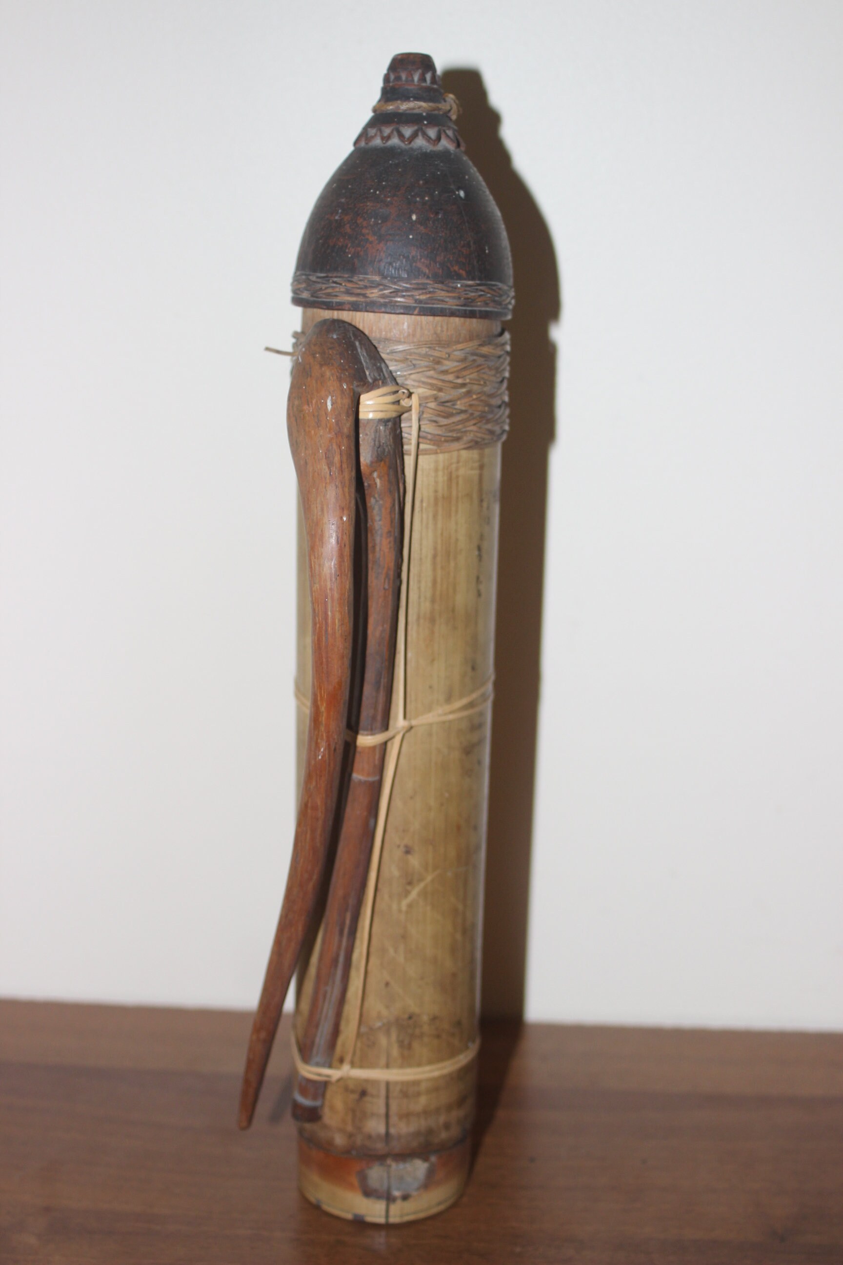 Telenga / Tolor ,bamboo Quiver for Poison Darts Borneo Dajak or Dyak or ...