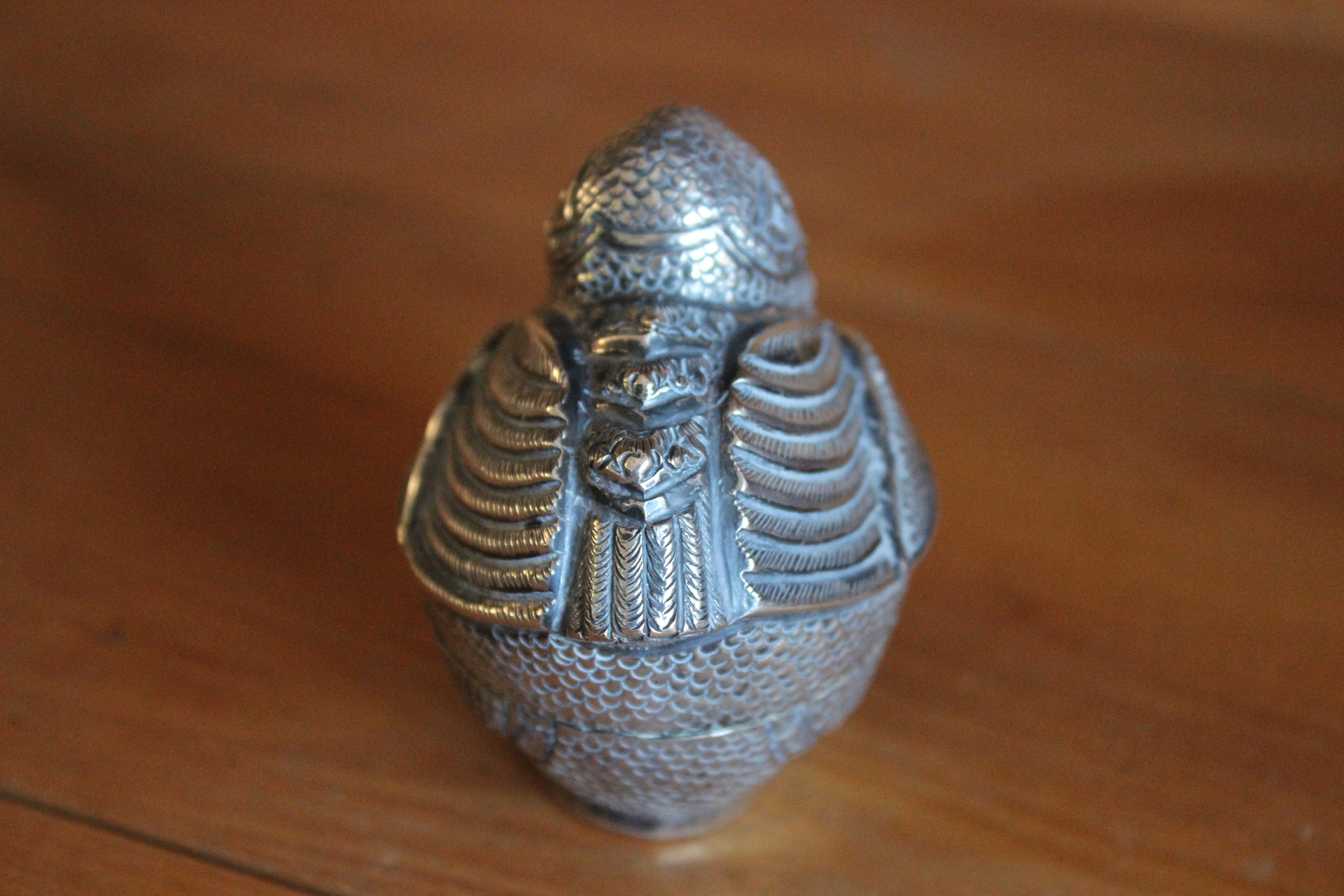Cambodian Silver Betel Nut Box , Silver Bird /pill Box - Etsy