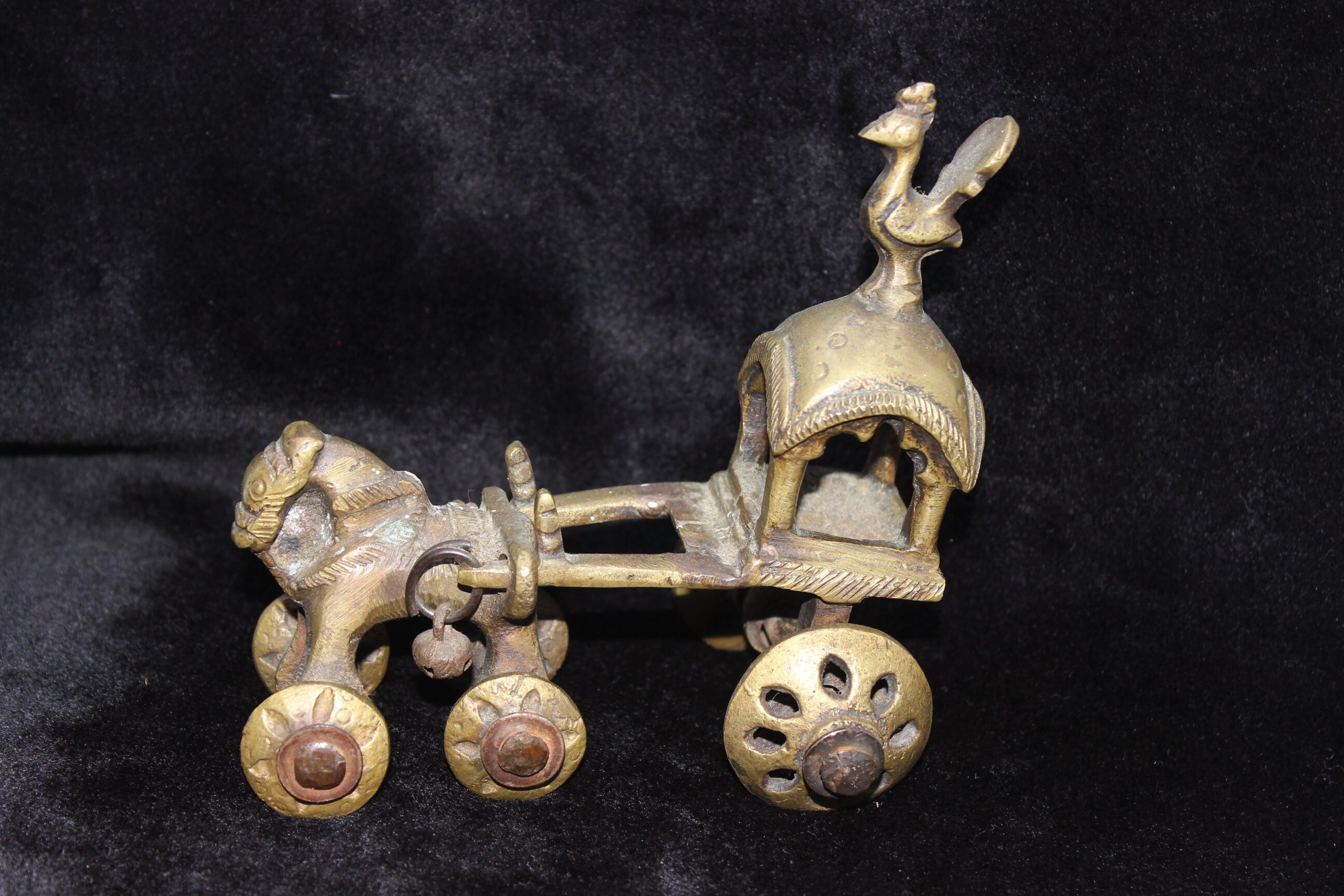 Antique Indian Brass Temple Toy - Etsy