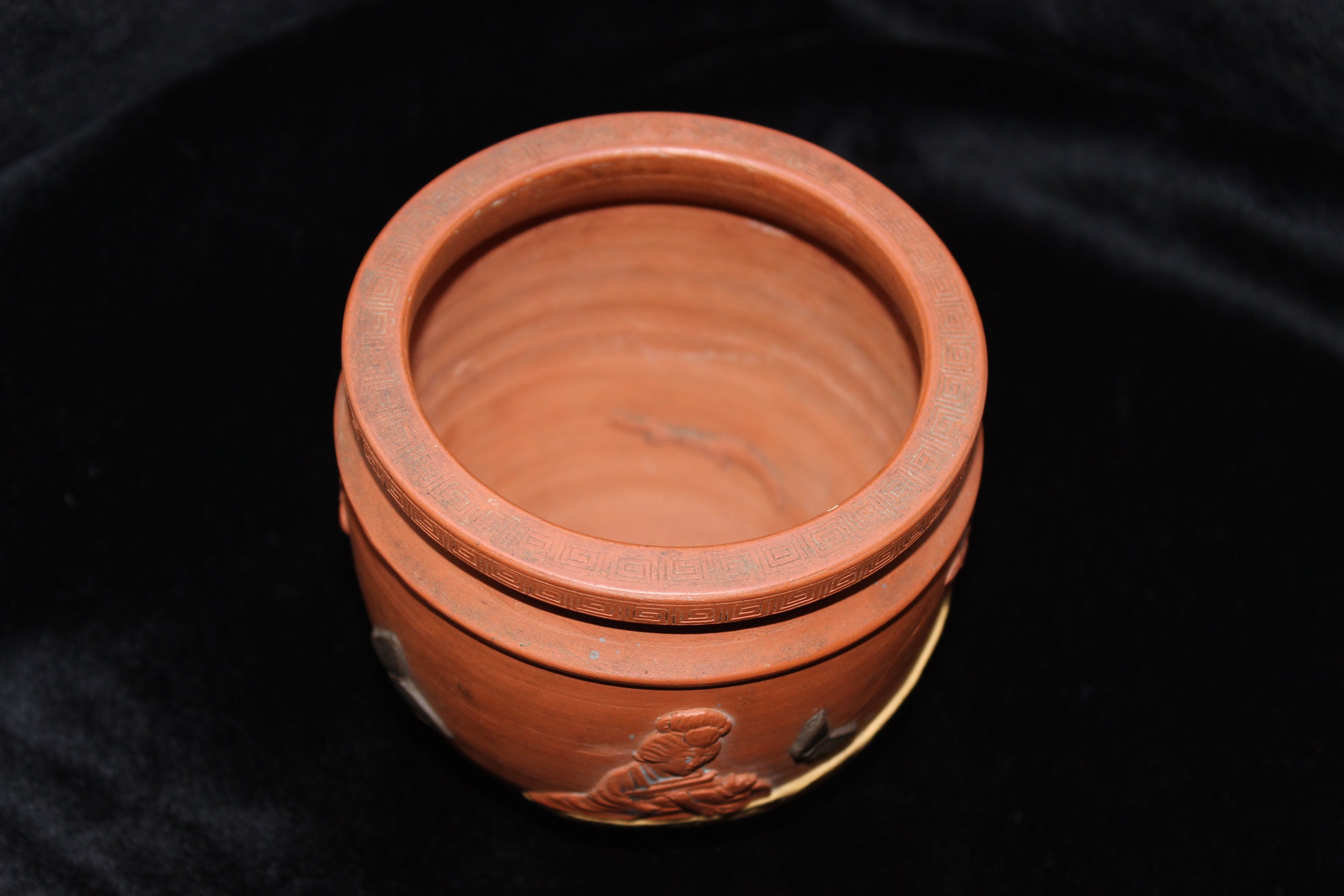 Japanese Tokoname Redware Pottery Jardiniere Vase - Etsy