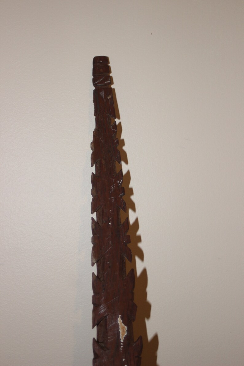 Samoan Tao / Short Spear /wooden Dagger Tribal Weapon /tribal , Pacific ...