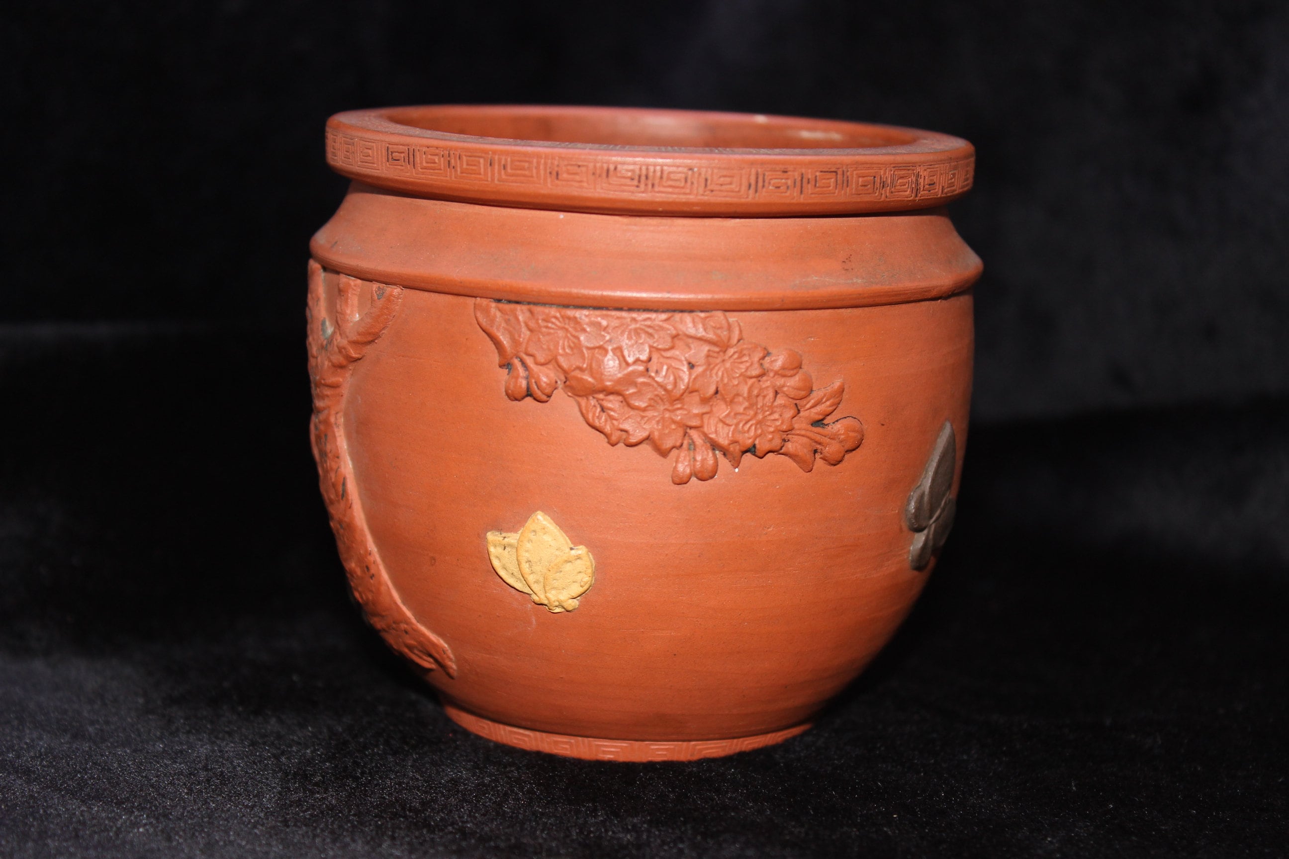 Japanese Tokoname Redware Pottery Jardiniere Vase - Etsy