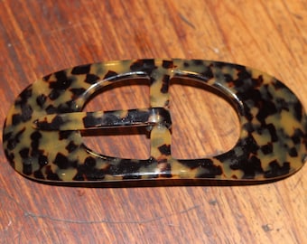 Tortoise Shell Belt Buckle - Etsy