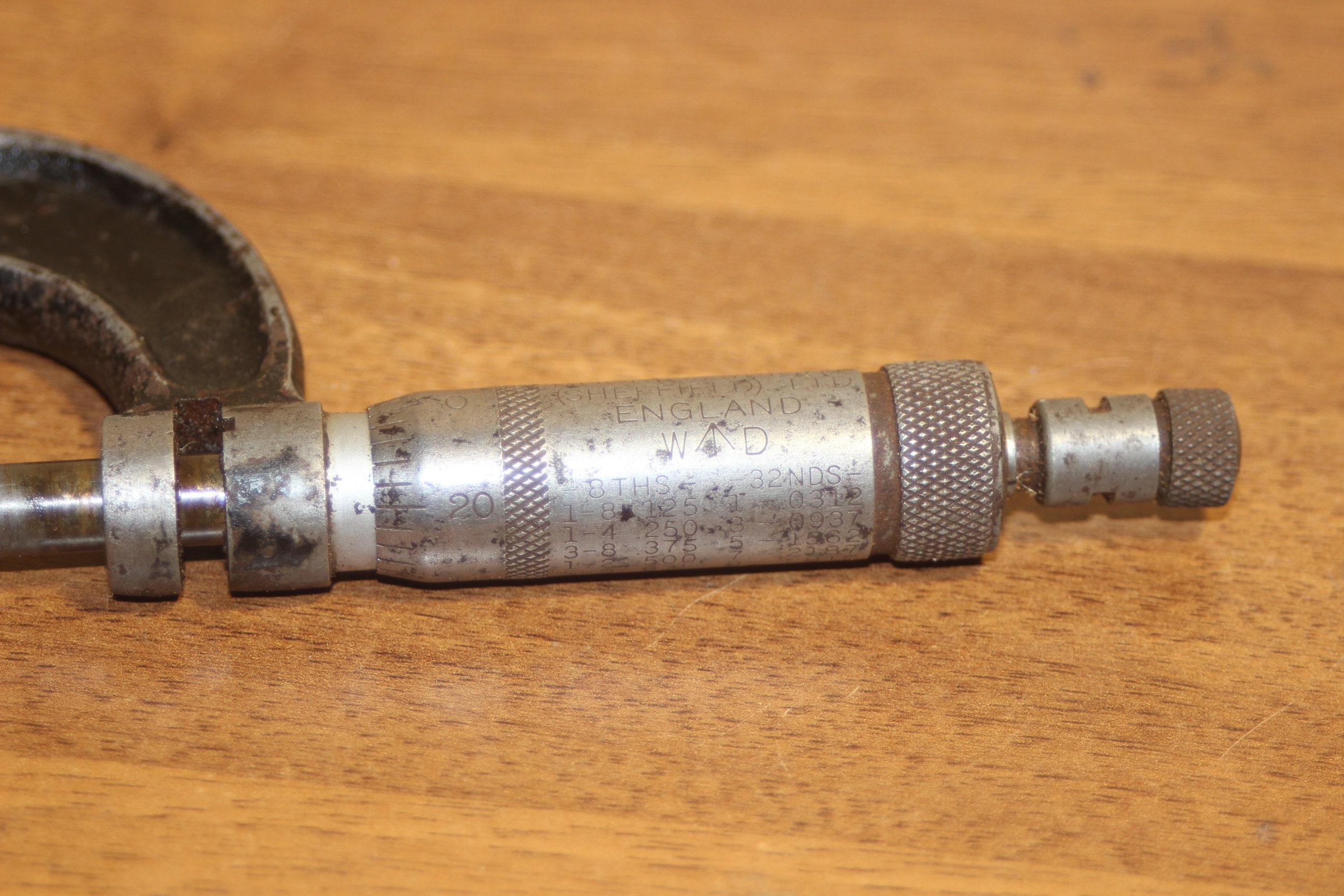 Vintage Moore and Wright Micrometer Tool / War Department /965 - Etsy