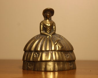 Brass Welsh Lady - Etsy